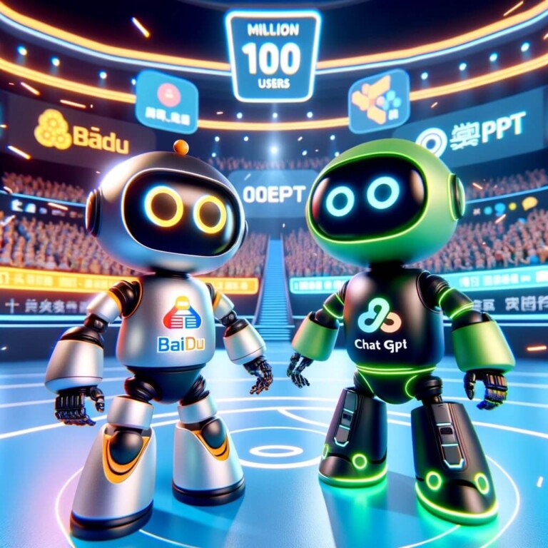 Baidu's Ernie Bot Hits Milestone with 100 Million Users, Head-to-Head ...