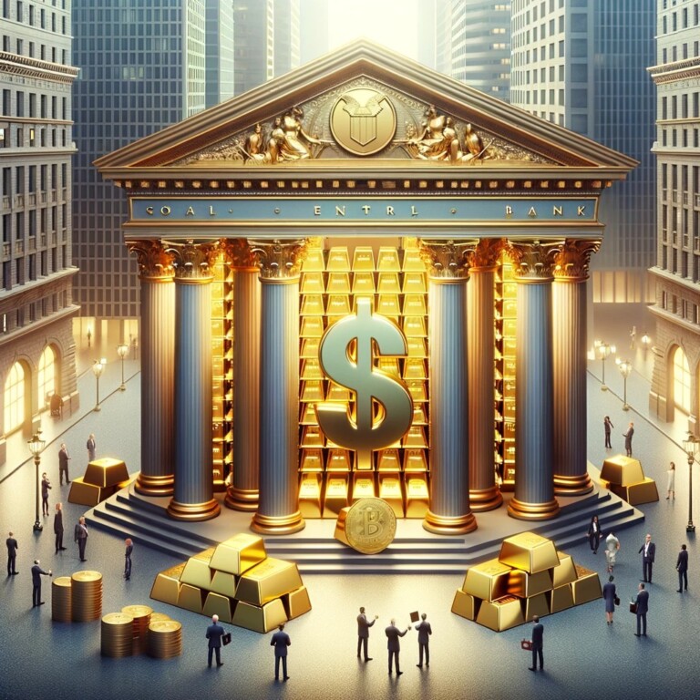 Central banks go for gold in bold move to safeguard dollar - Cryptopolitan
