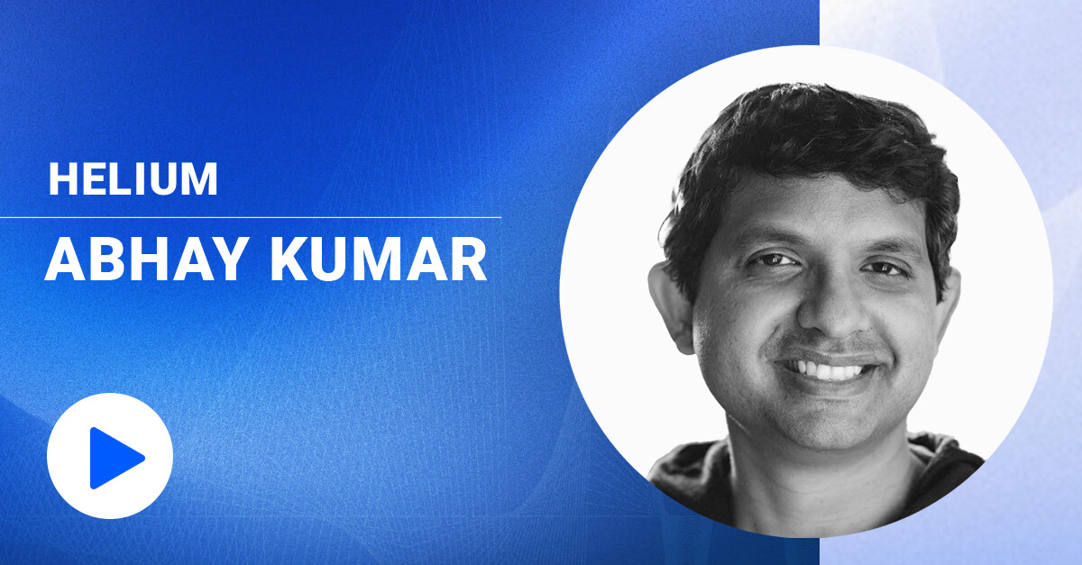 Interview with Abhay Kumar from Helium - Cryptopolitan