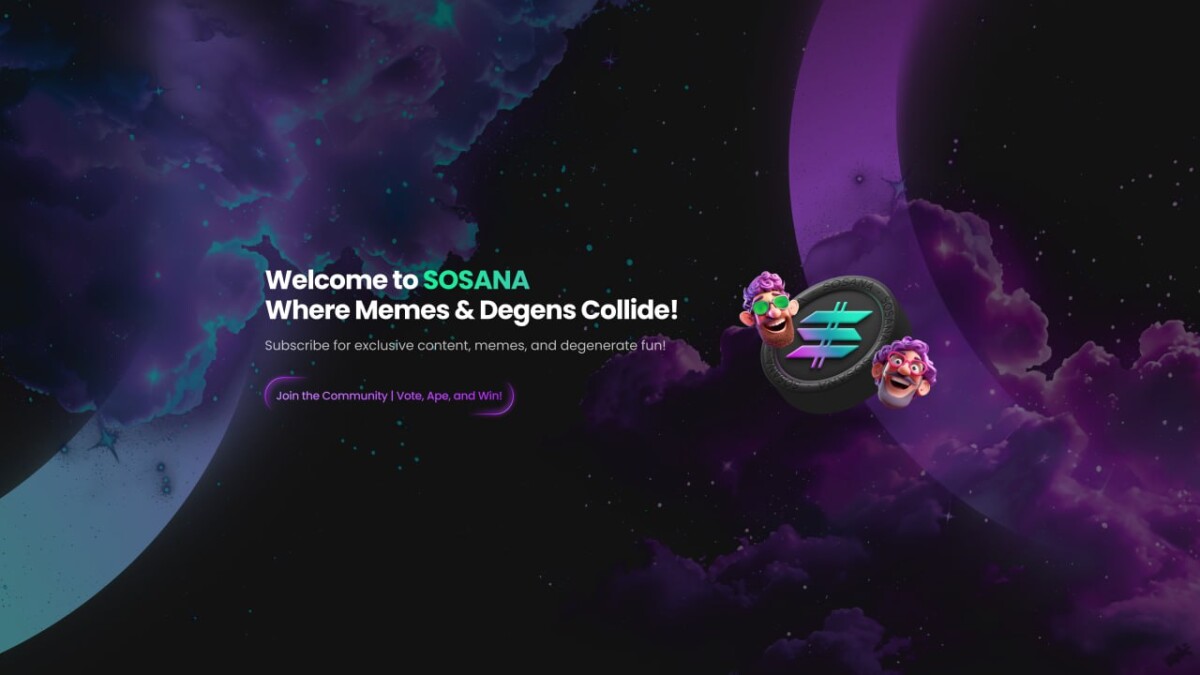 SOSANA Launches to Strengthen Solana, Reward Smart Degens, and Restore ...